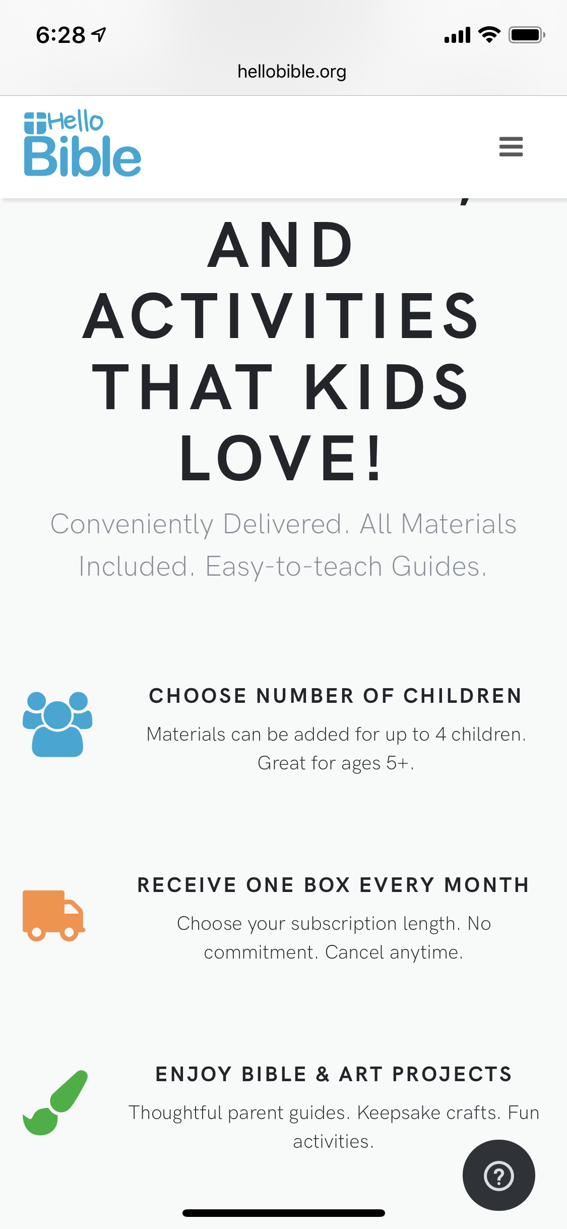 Friday Faves- Hello Bible Box: So good for kids! | Meet Me in the Mornings